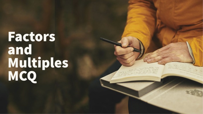 Multiple-Choice Questions on Factors and Multiples [PDF Included ...